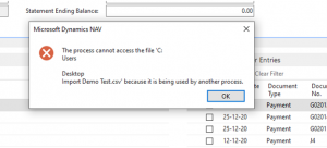 How to Import a Bank Statement to Microsoft Dynamics Navision
