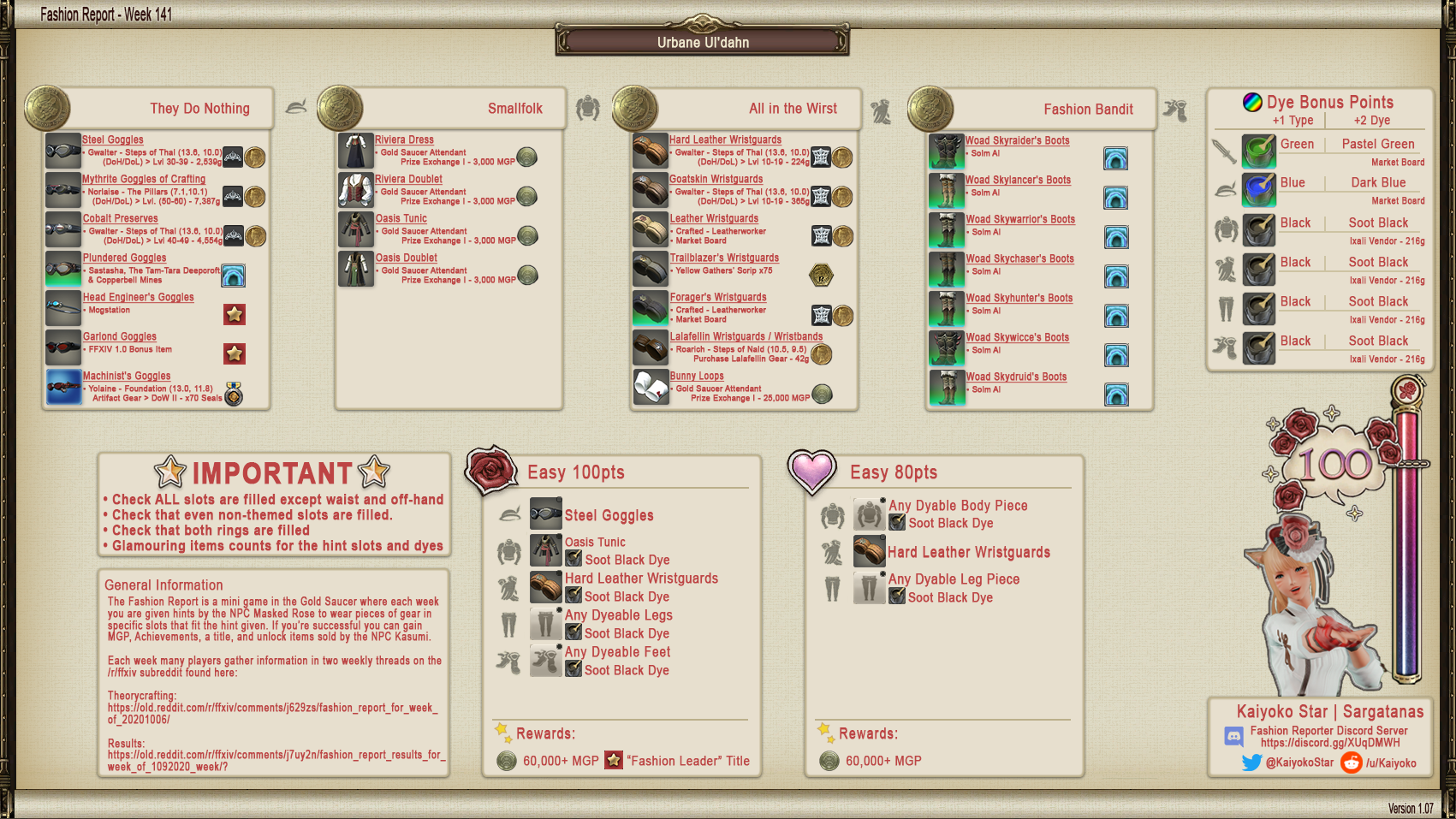 FFXIV Fashion Report - All You Need to Know | Full Guide FFXIV Fashion Report - All You Need to Know | Full Guide