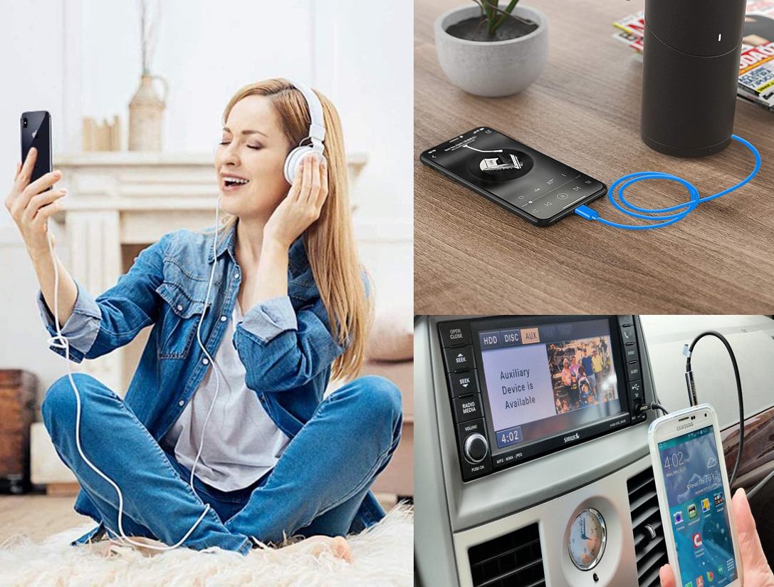 iPhone Aux Cord | Enjoy Quality Hi-Fi Music Louder and Better Now