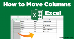 How to Move Columns in Excel with Easy Methods