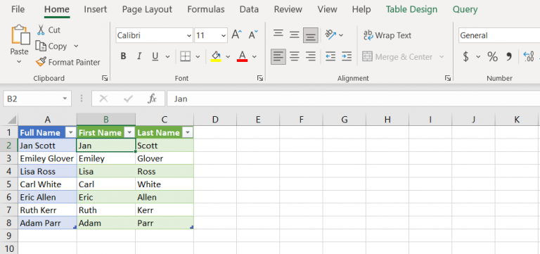 How to Split Cells in Excel - Split data into multiple columns | MS Excel