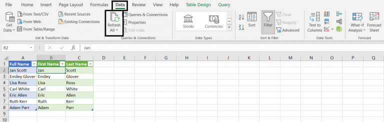 How to Split Cells in Excel - Split data into multiple columns | MS Excel