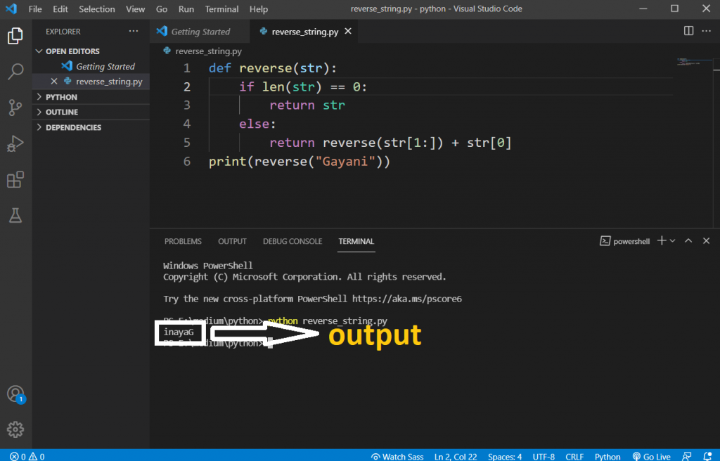 How To Reverse A String In Python Python Tutorial